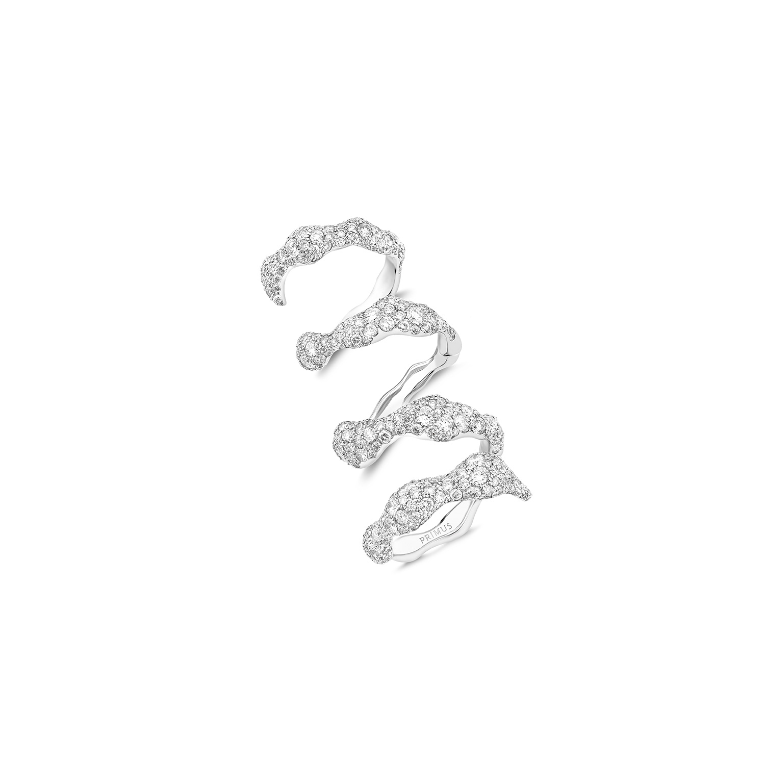 DIAMOND RING THE SPRING COLLECTION IN WHITE GOLD Primus Jewellery DIAMOND RING THE SPRING COLLECTION IN WHITE GOLD Primus Jewellery